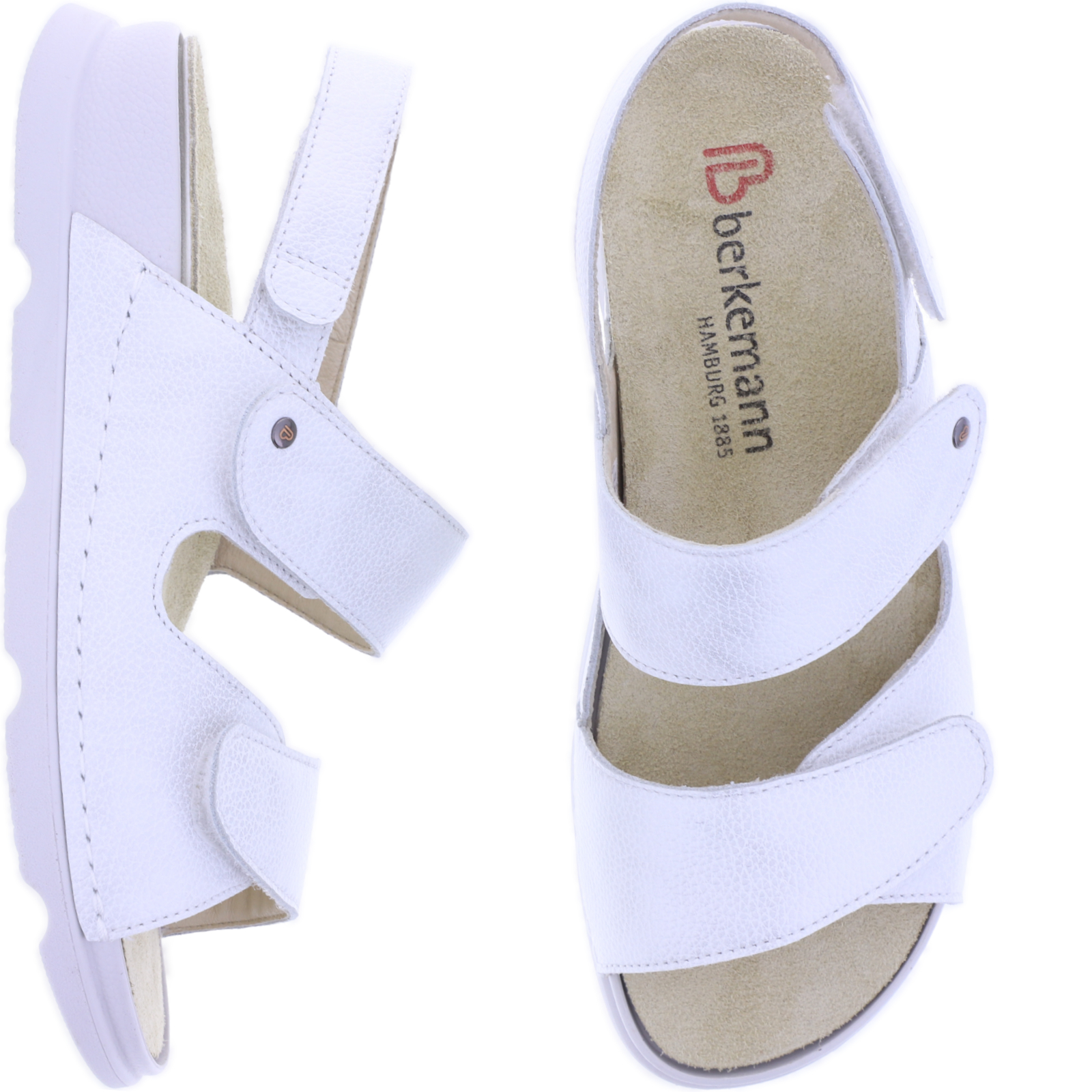 Berkemann "Donetta" | Silberweiß | 04500-732 | Damen Sandalen