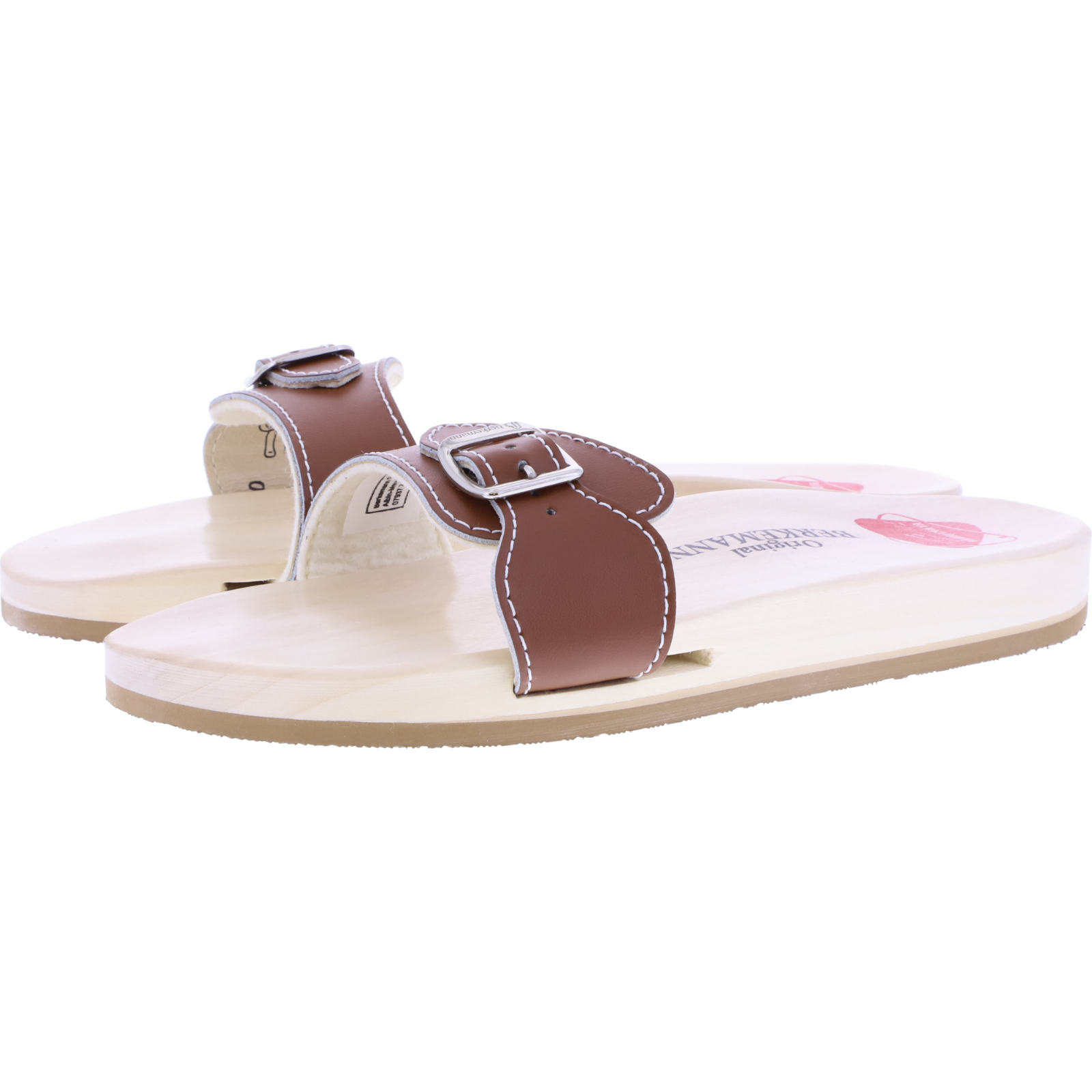 Berkemann Original Sandale B100 Braun Leder 00100 400 Unisex