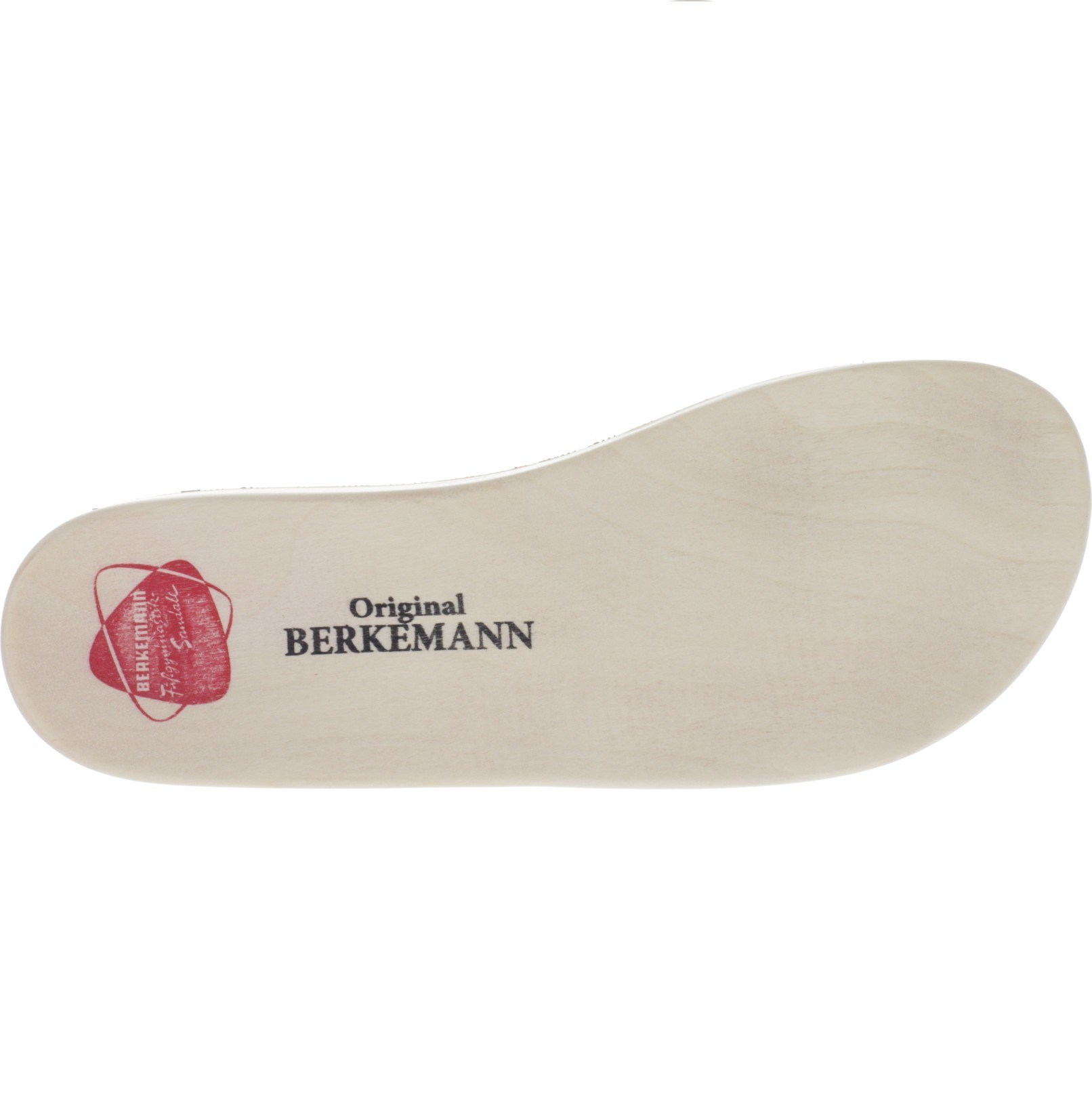 Berkemann Holzsohle Original Sandale B100 Naturfarben 07100 700 Unisex
