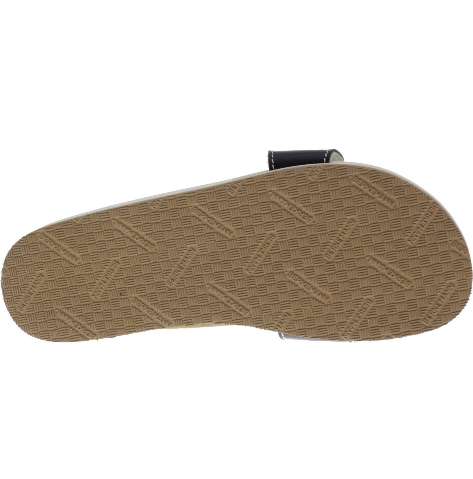 Berkemann Original Sandale B100 Schwarz Leder 00100 900 Unisex