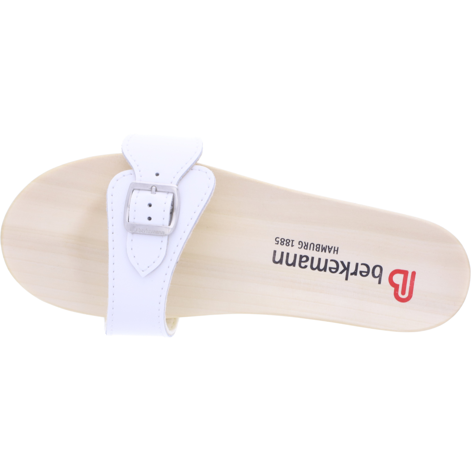 Berkemann Hamburg Sandale B102 Weiss Leder 00102 100 Unisex