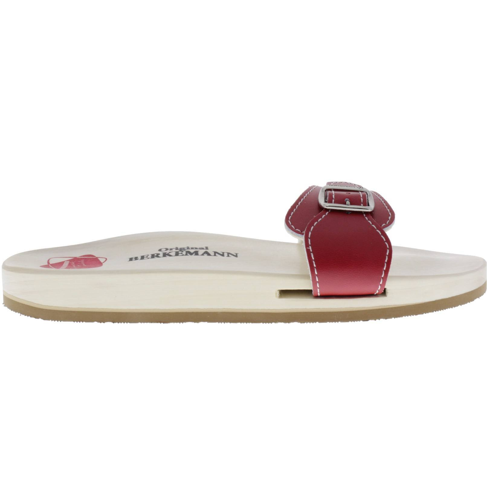 Berkemann Original Sandale B100 Rot Leder 00100 200 Unisex