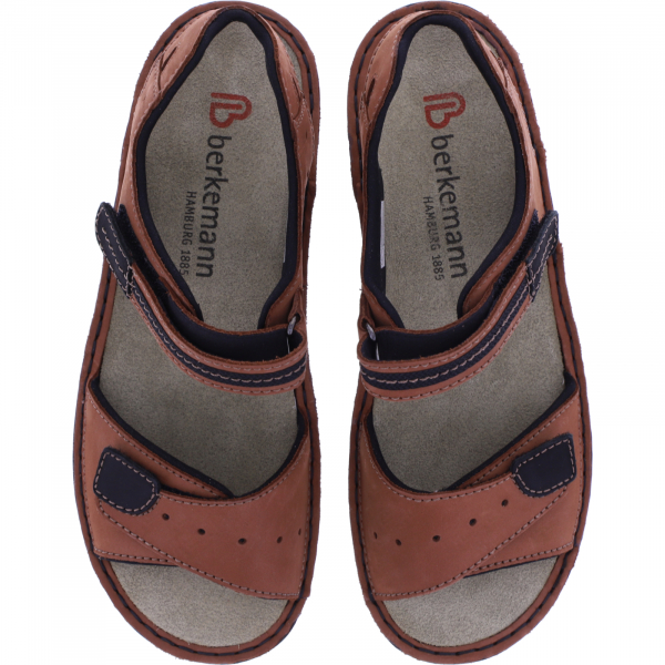 Berkemann Leni - Rehbraun Nubuk - Lugano - 03102-485 - Damen Sandalen