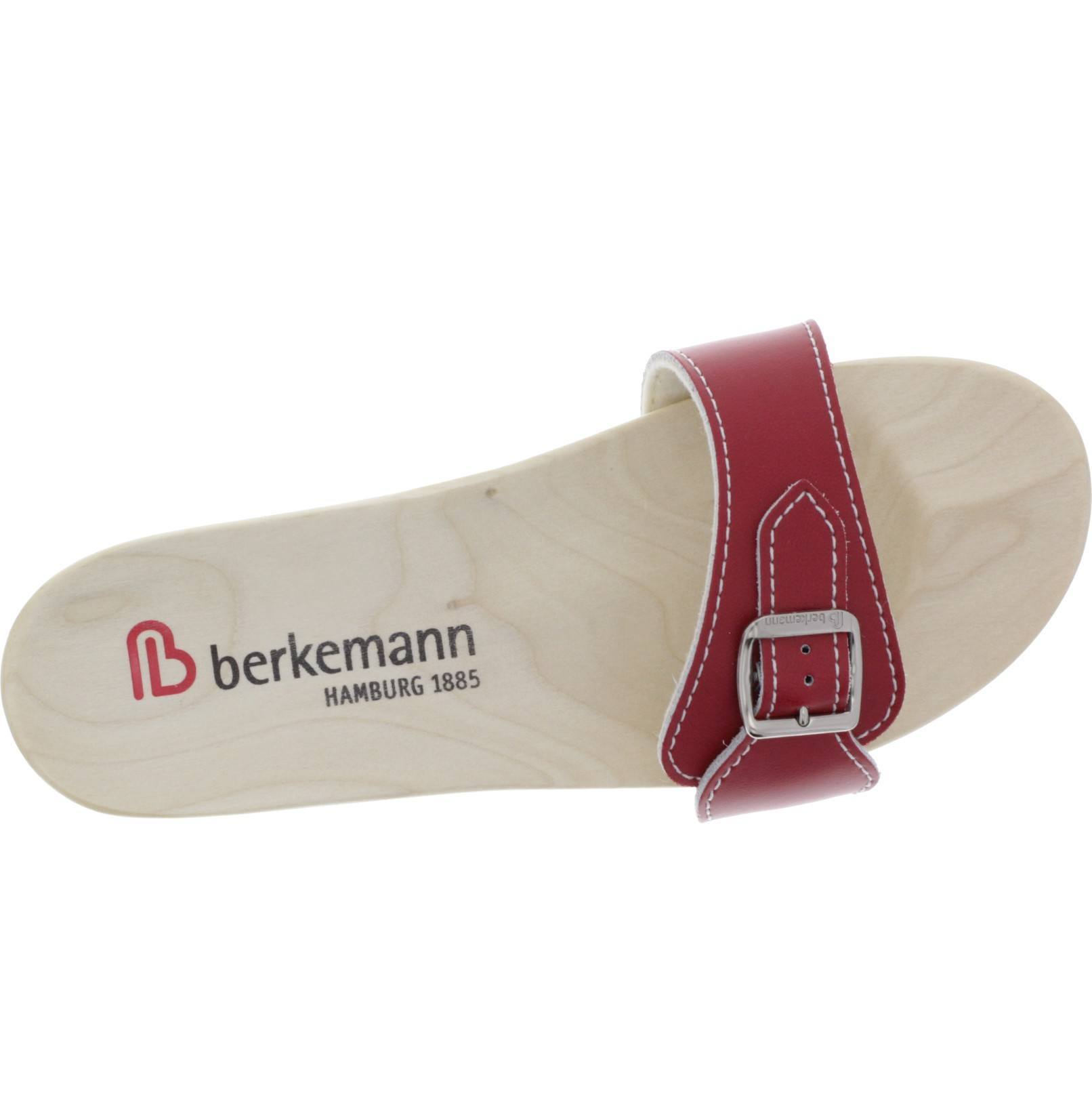 Berkemann Hamburg Sandale B102 Rot Leder 00102 200 Unisex