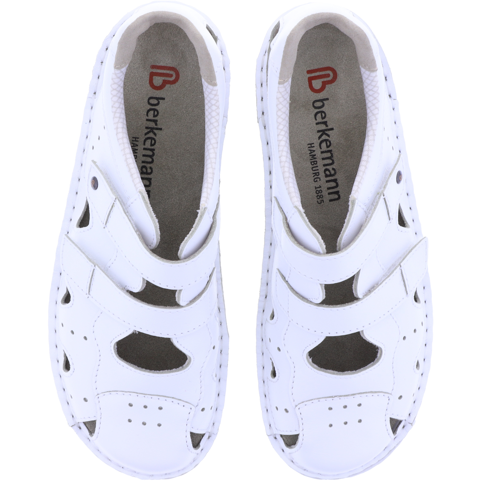 Berkemann Tec-Pro-Larena - Weiss Leder - 09310-175 - Damen Sandalen
