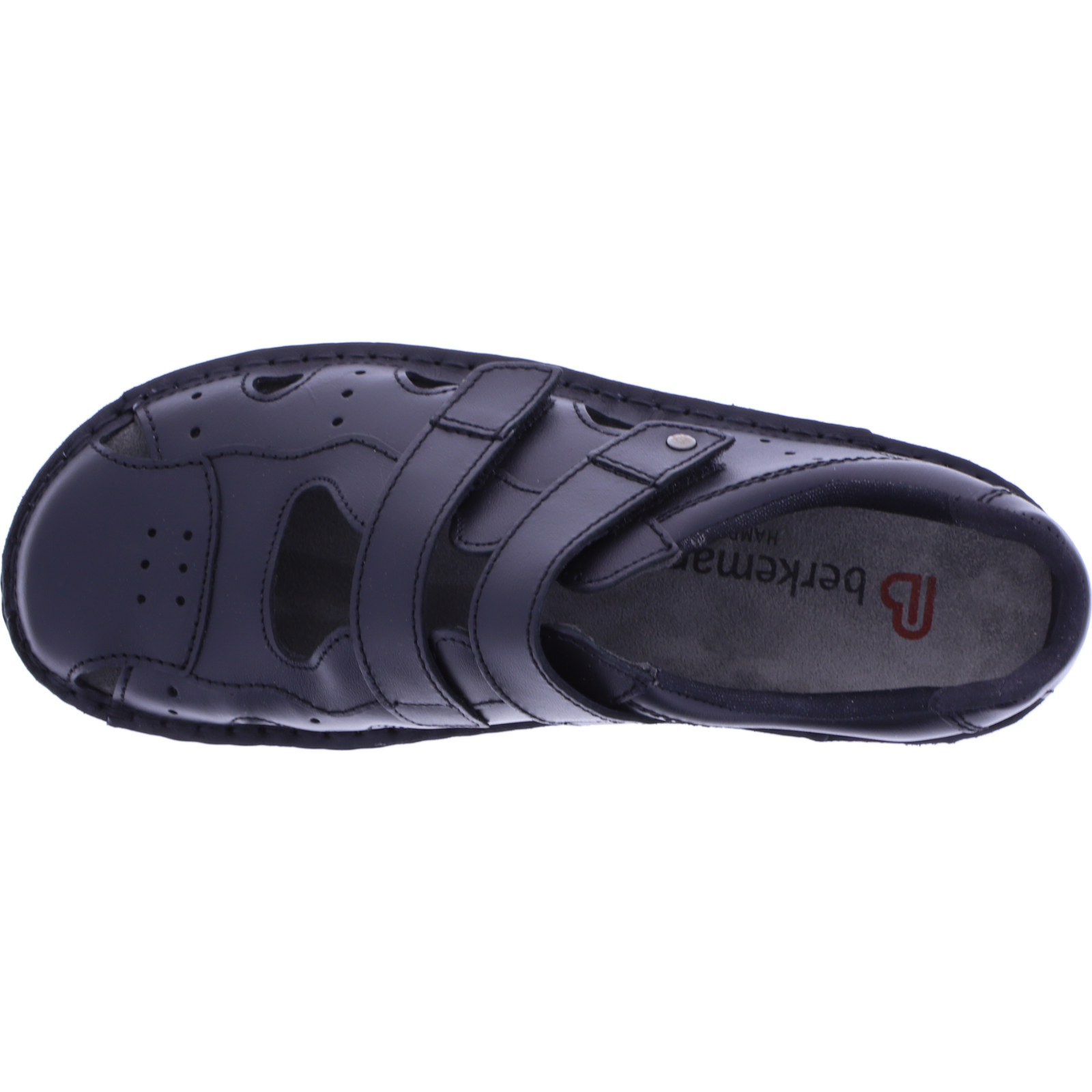 Berkemann Tec-Pro-Larena - Schwarz Leder - 09310-875 - Damen Sandalen