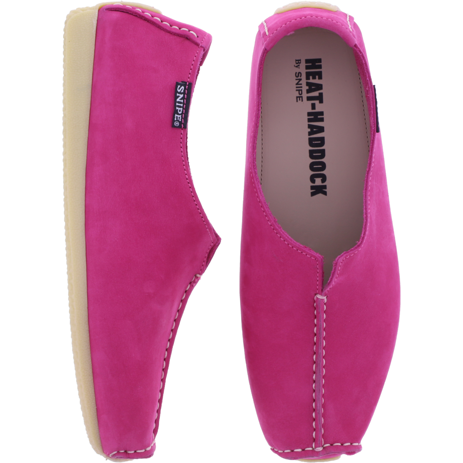 Snipe Heat-Haddock | Pink Leder | 23501-049 | Damen Kult-Slipper