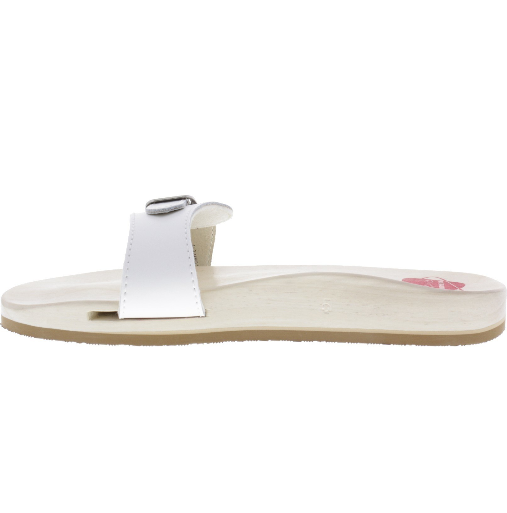 Berkemann Original Sandale B100 Weiss Leder 00100 100 Unisex