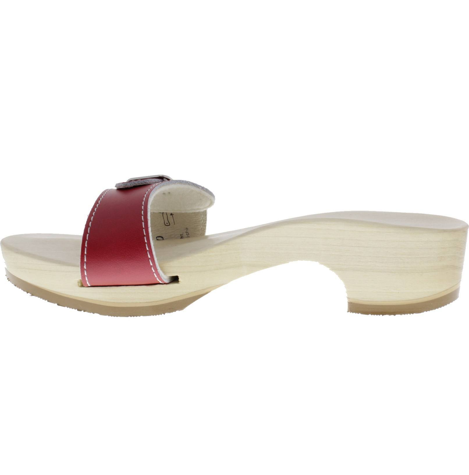 Berkemann Hamburg Sandale B102 Rot Leder 00102 200 Unisex