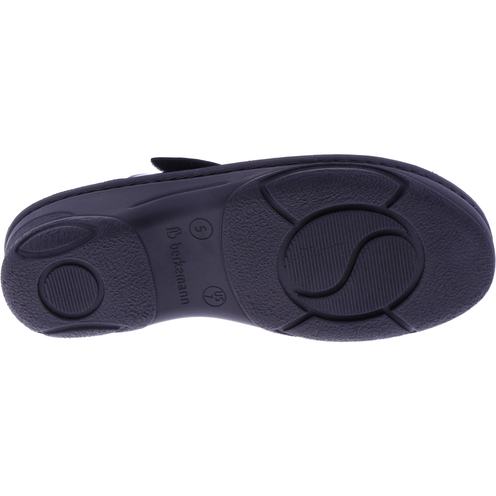 Berkemann Heliane - Blau Leder/Stretch - Aventin 03457-371 Damen Clogs
