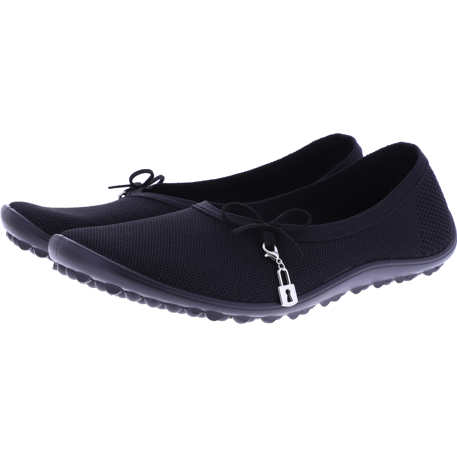 Leguano Barfußschuhe - Modell: Lady - Schwarz - Damen Ballerinas