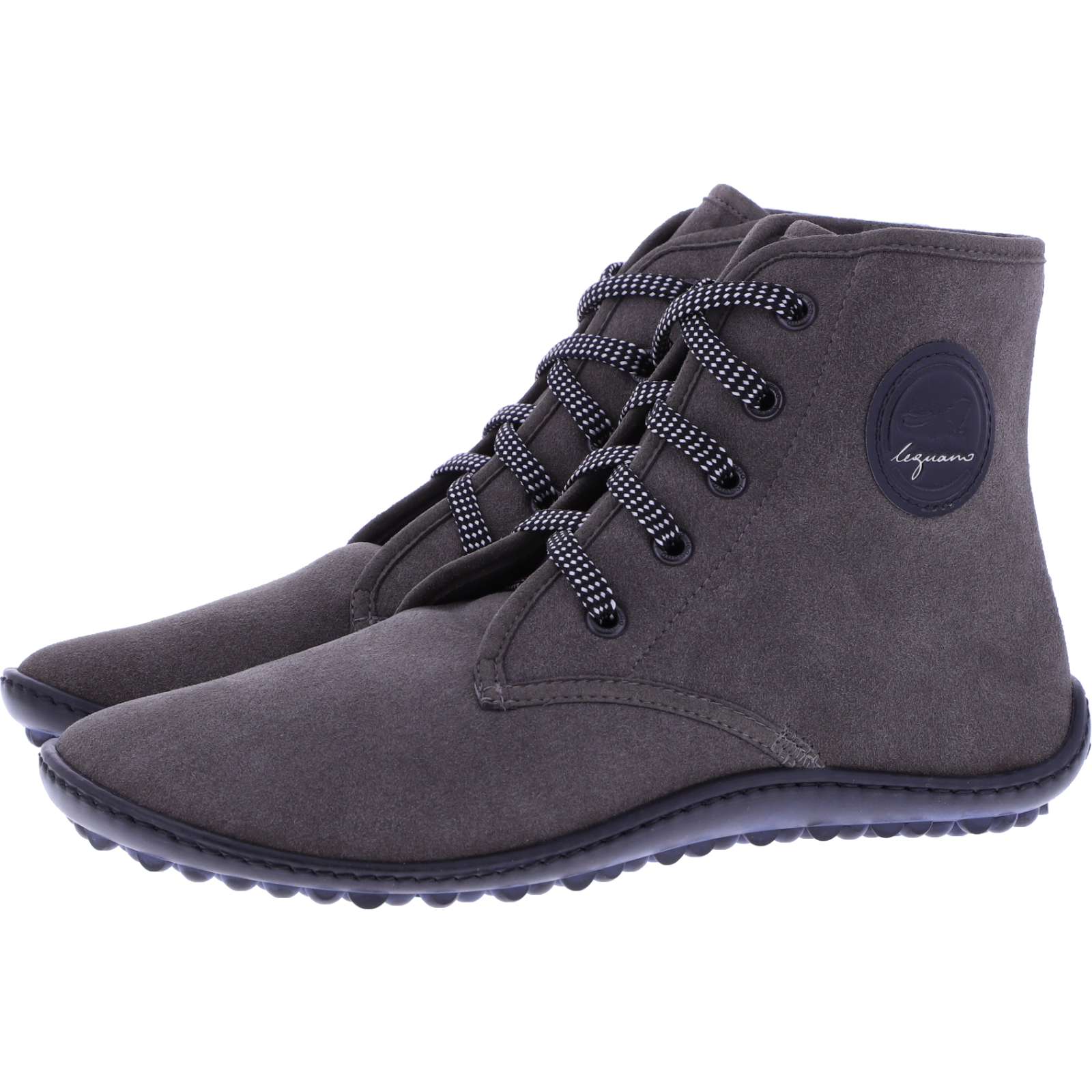Leguano Barfußschuhe - Modell: Chester - Light Taupe-Schwarz - Unisex