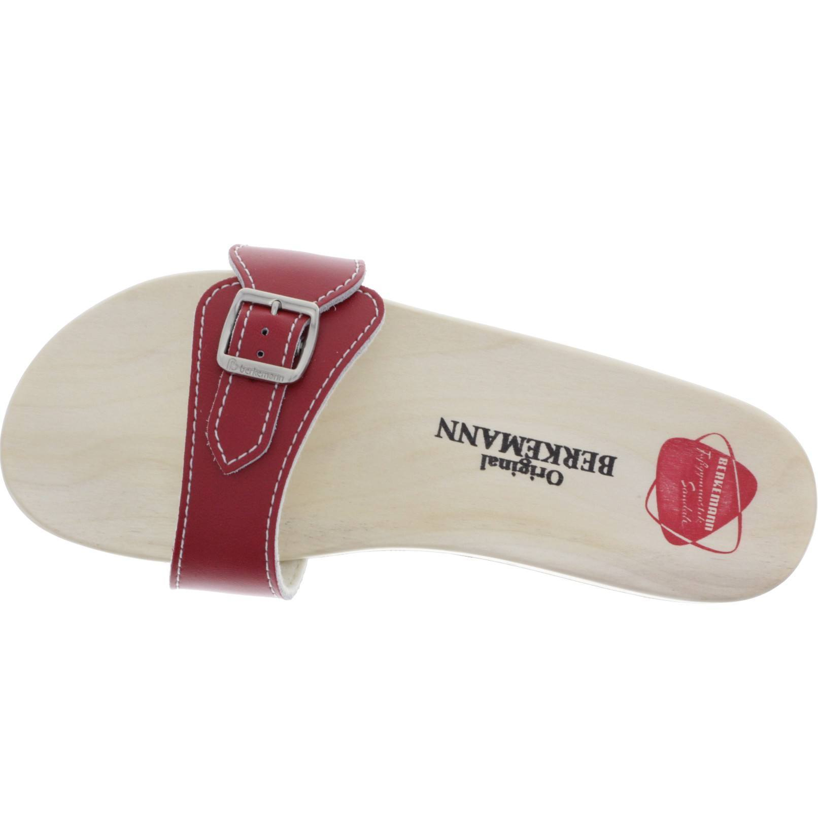 Berkemann Original Sandale B100 Rot Leder 00100 200 Unisex
