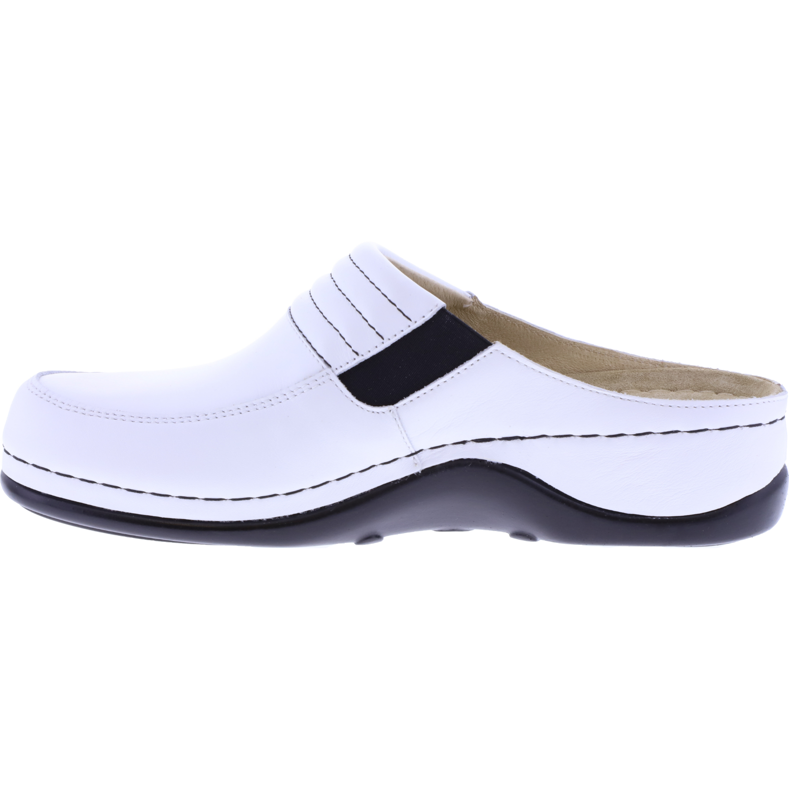 Berkemann Victoria - Weiss Leder - Sydney - 01112-101 - Damen Clogs