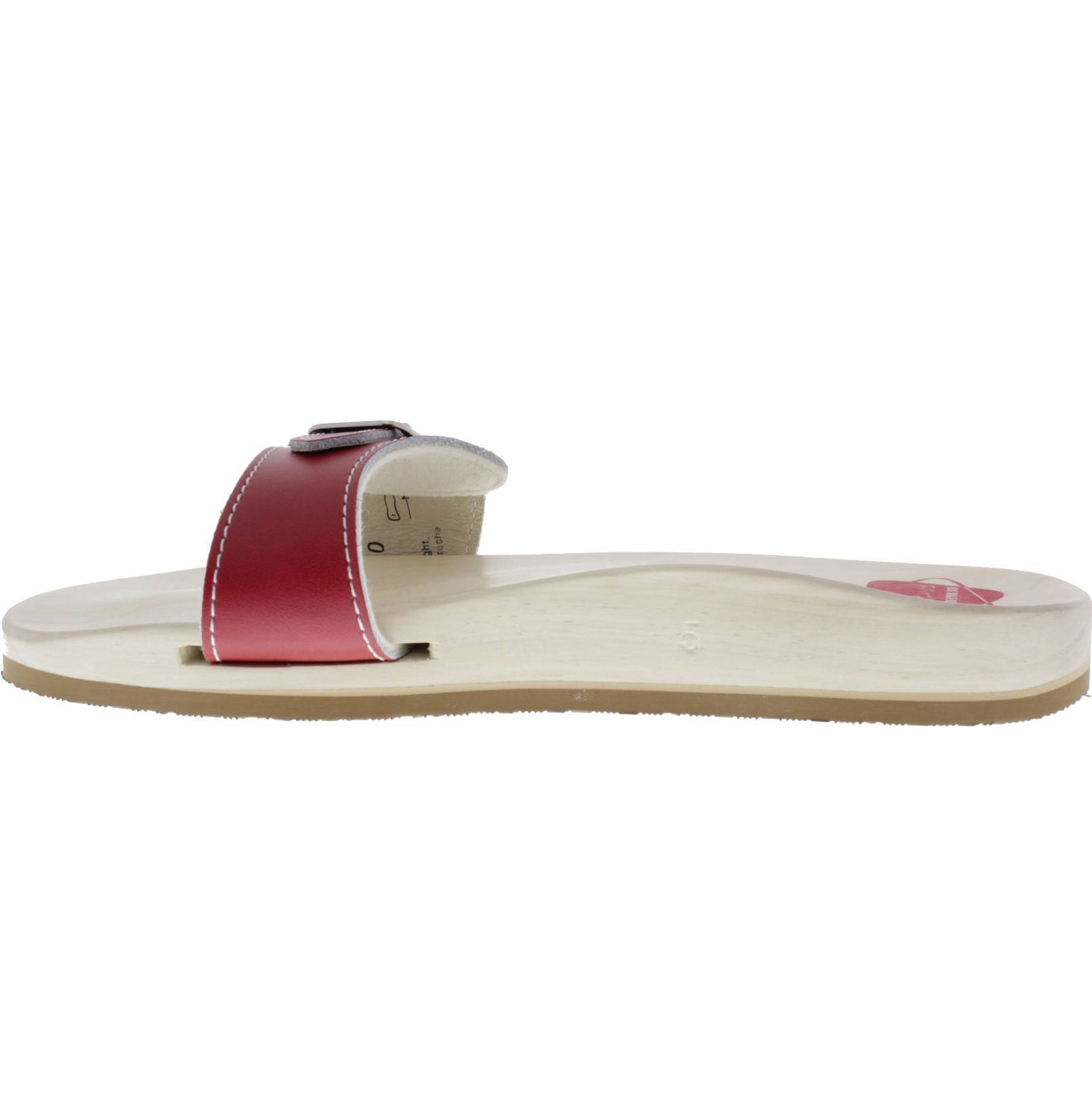 Berkemann Original Sandale B100 Rot Leder 00100 200 Unisex