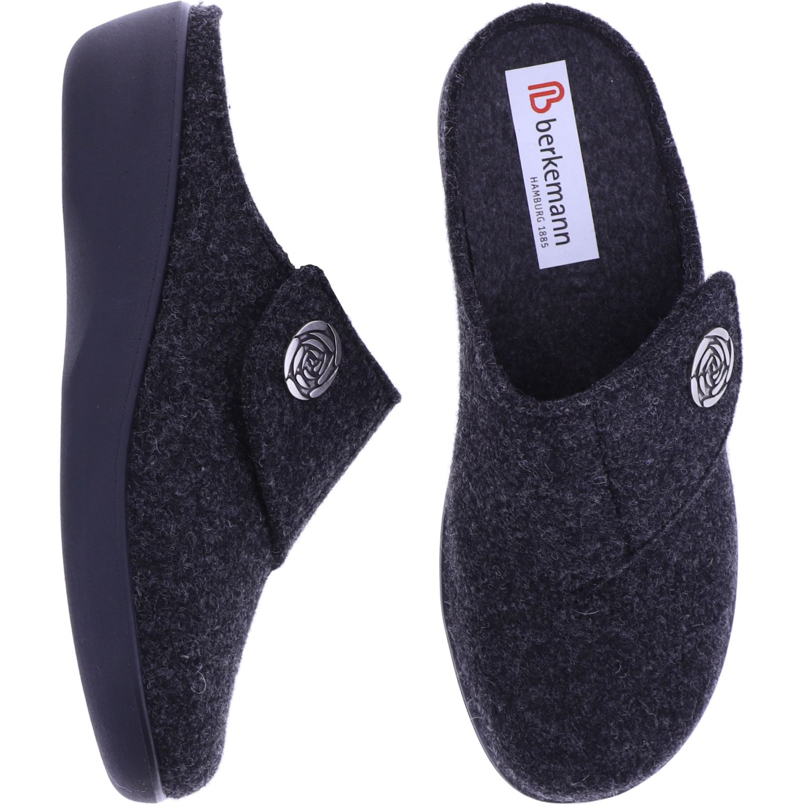 Berkemann Teresa | Dunkelgrau Filz | Arona | 05061-937 | Damen