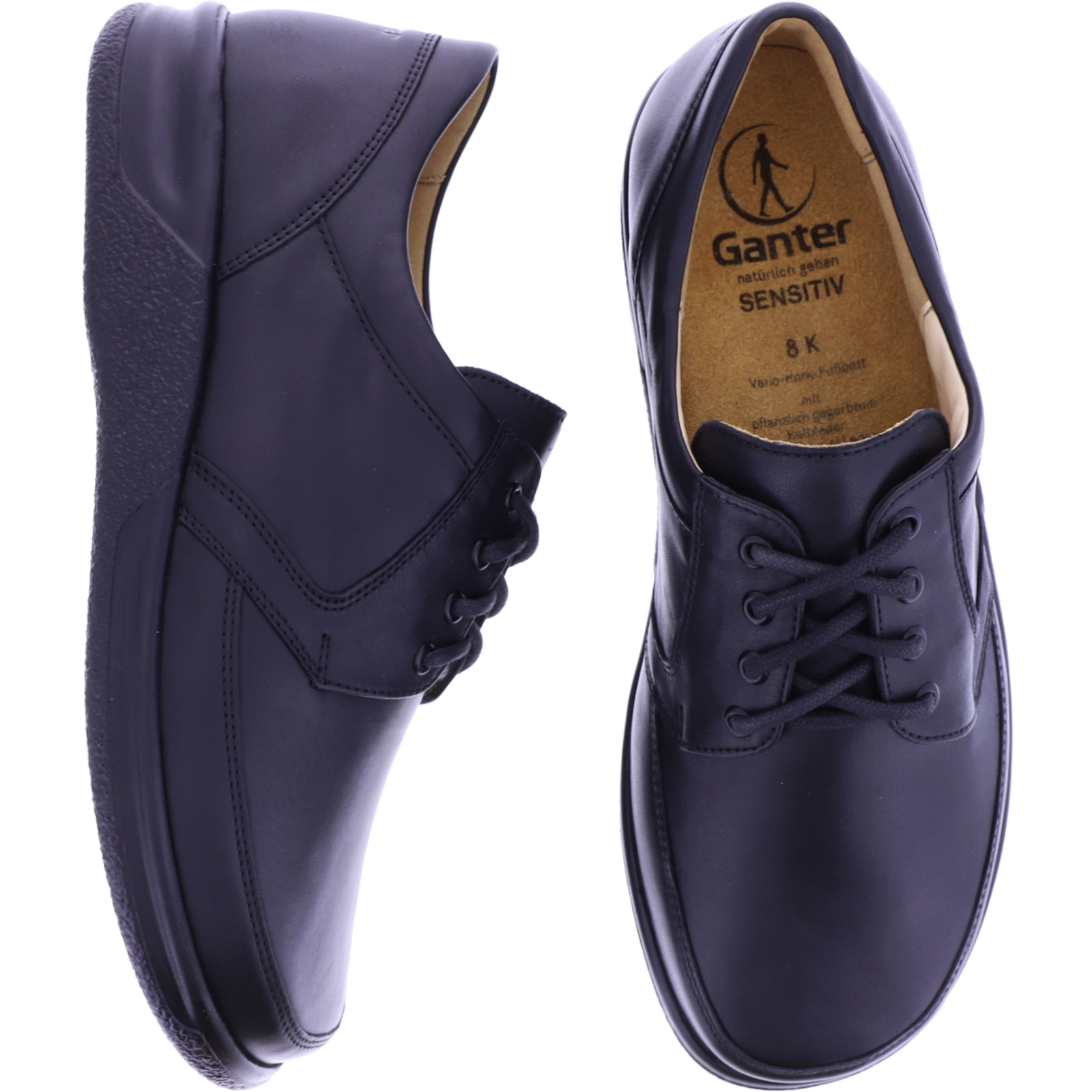 gabor stiefelette schwarz veloursleder