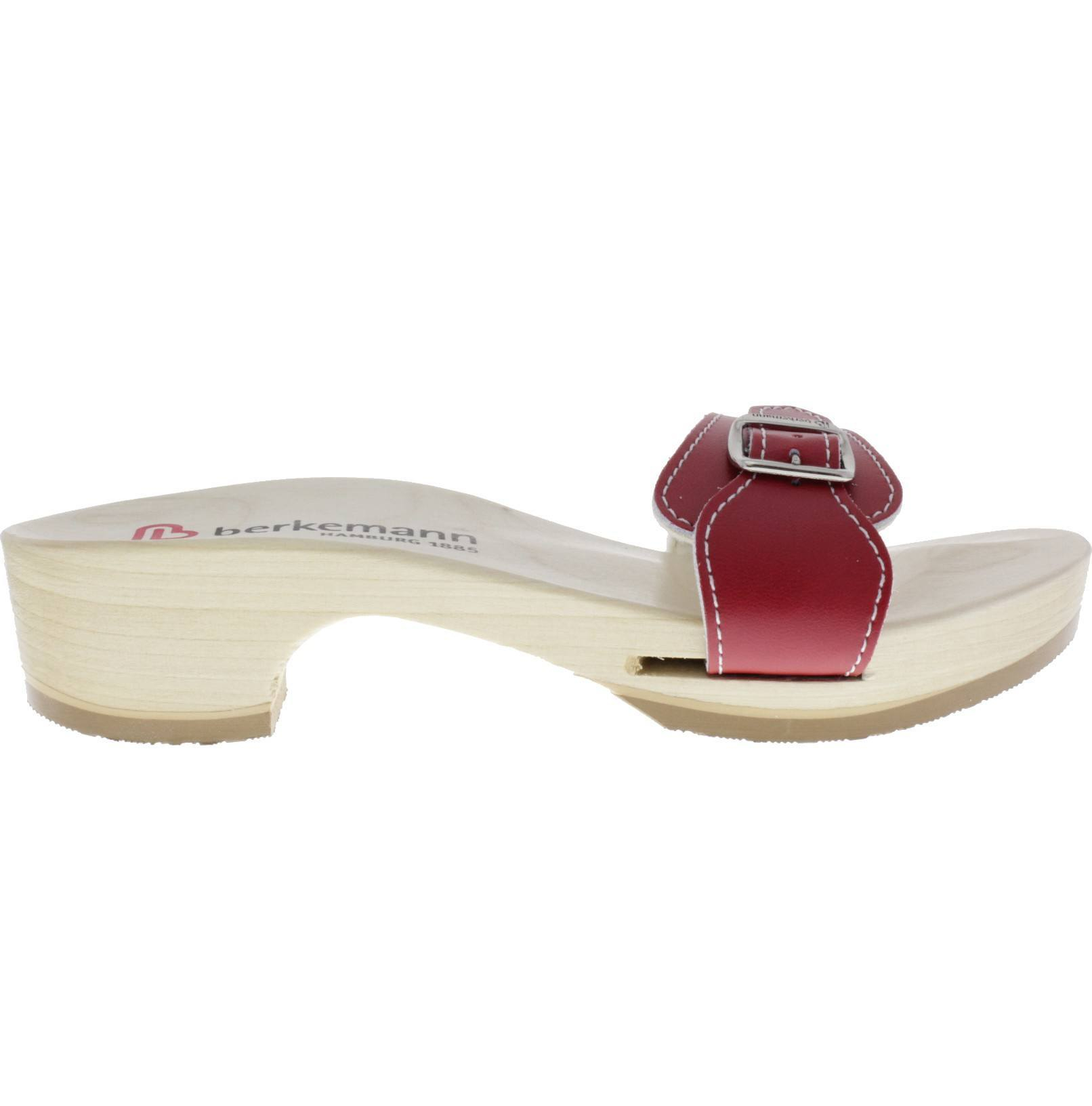 Berkemann Hamburg Sandale B102 Rot Leder 00102 200 Unisex